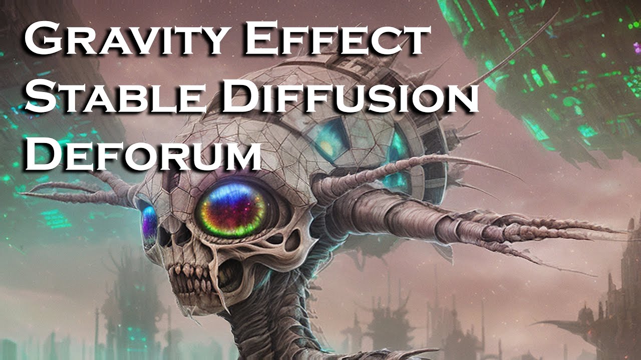 Gravity Effect 🛸 Stable Diffusion, Deforum - YouTube