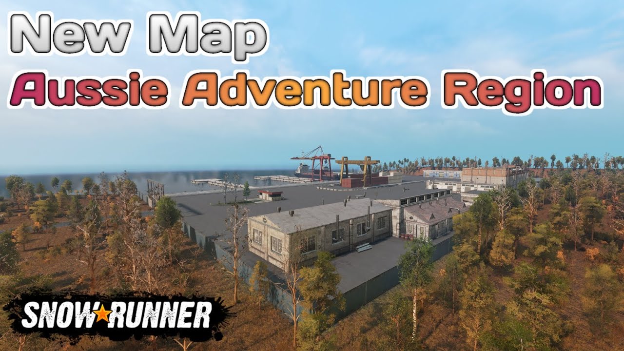 New Map Aussie Adventure Region In SnowRunner Season 9 @TIKUS19 - YouTube