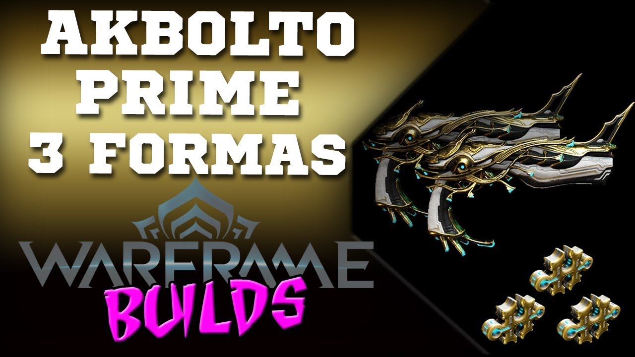 Warframe (pt-BR) | Akbolto Prime (3 Formas + Riven) - Completa! - YouTube