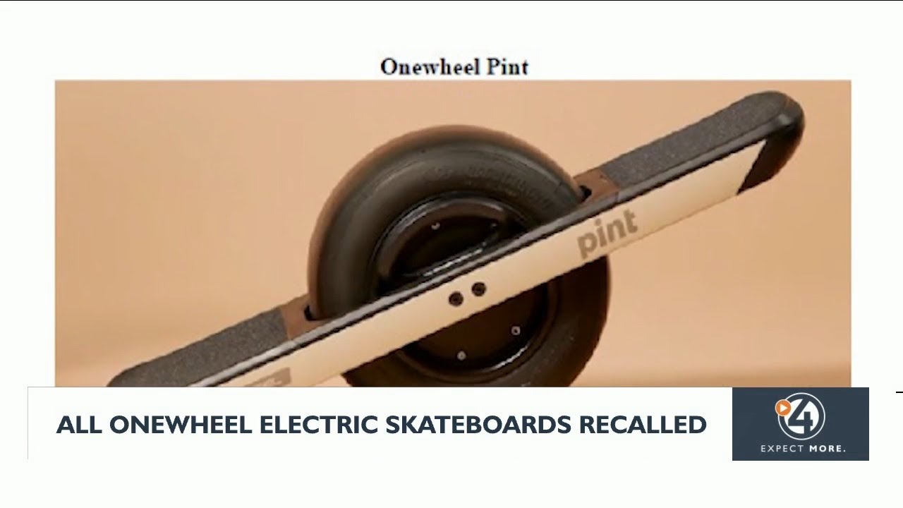 All one-wheel skateboards recalled - YouTube
