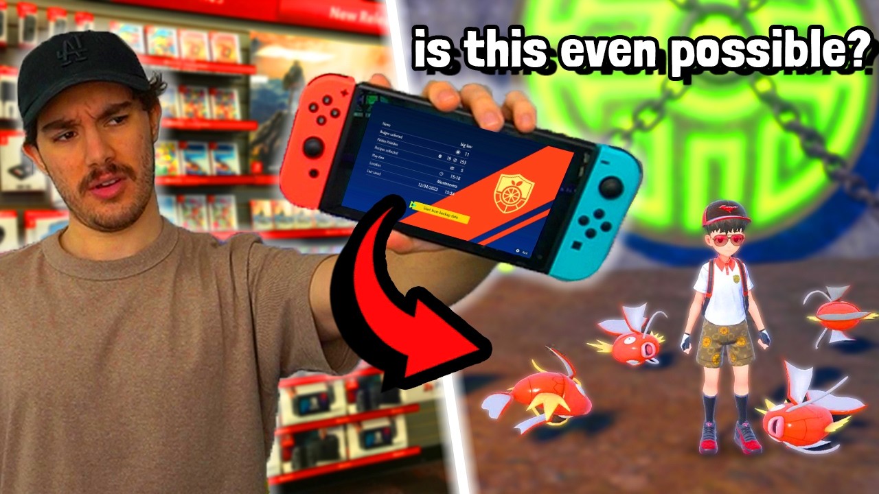 I Bought a Used Save File and tried to Nuzlocke Pokémon Scarlet! - YouTube