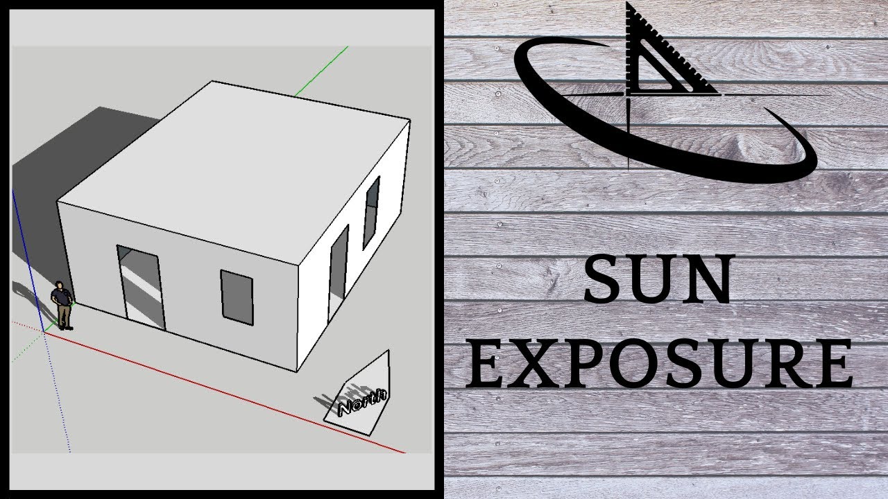 Sun Coverage via Sketchup Make - YouTube