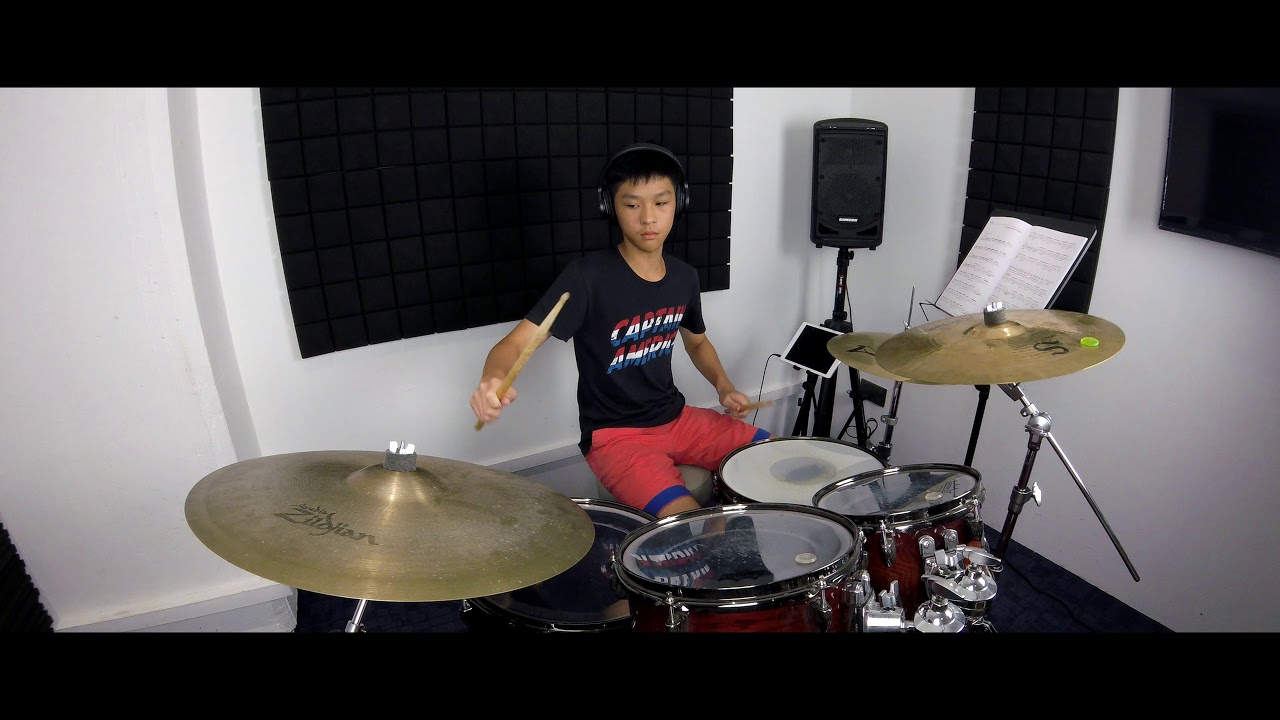 Shane Tan - Attitude - Rockschool Grade 4 Drums - YouTube