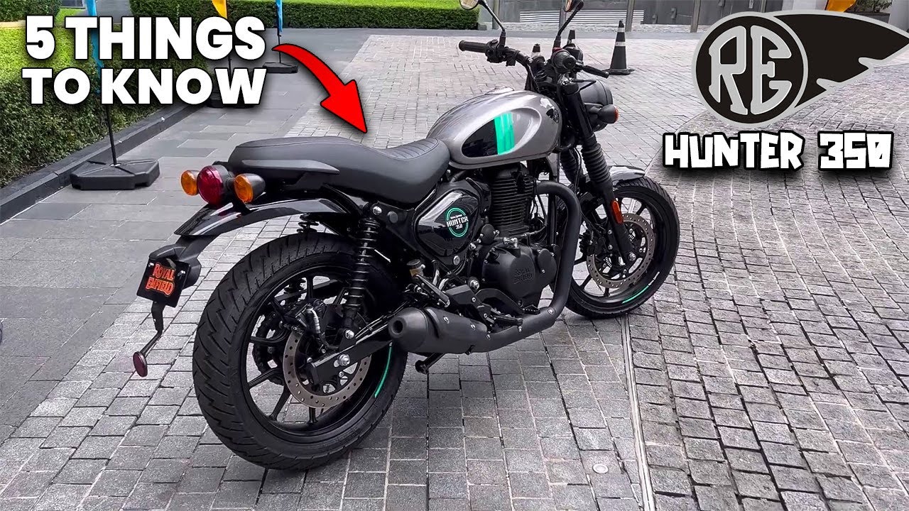 Check 5 Things about RE Hunter 350 | Before buying this Bike? - YouTube