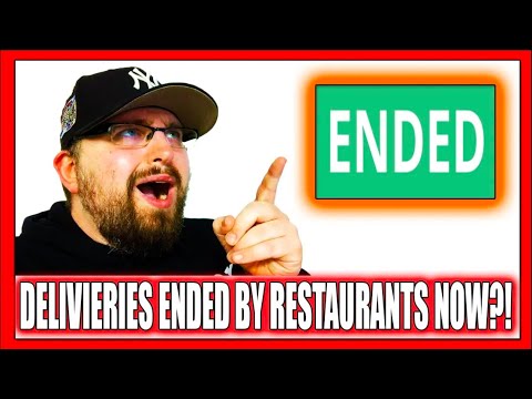 IT ACTUALLY HAPPENED Dashers... RESTAURANTS Are ENDING DELIVERY... THIS ...