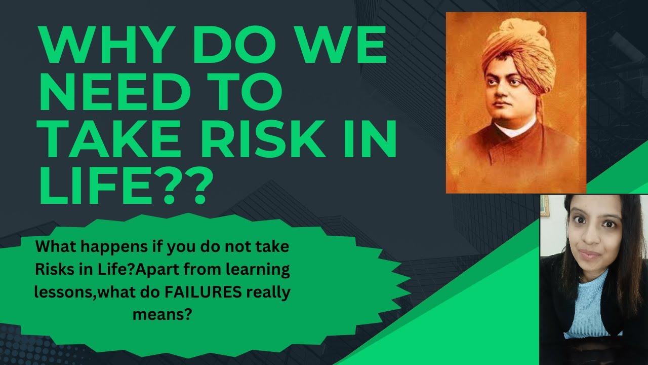 Why do you need to take risks in life? You've never failed! - YouTube