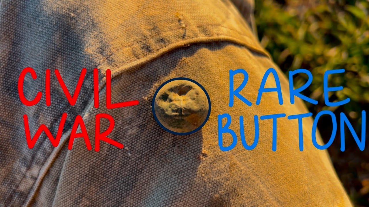 Metal Detecting: Civil War Buttons Everywhere! - YouTube