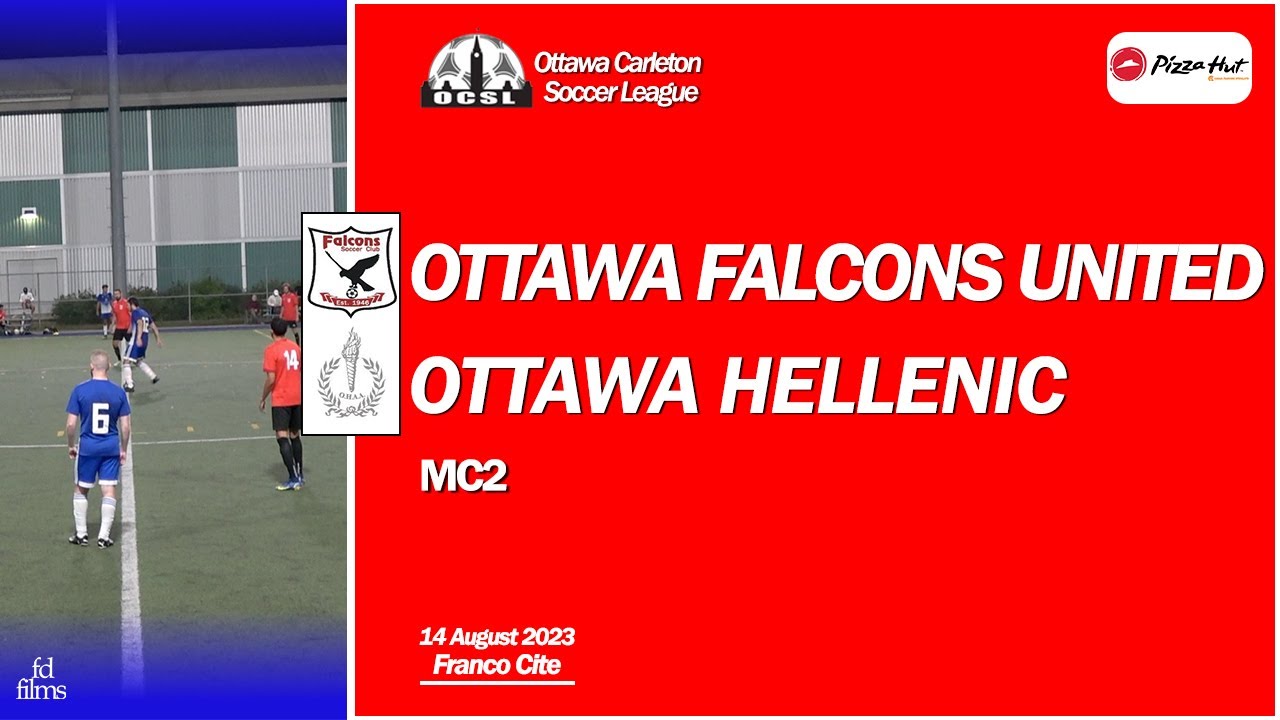 HIGHLIGHTS | Ottawa Falcons United vs Ottawa Hellenic | OCSL MC2 - YouTube