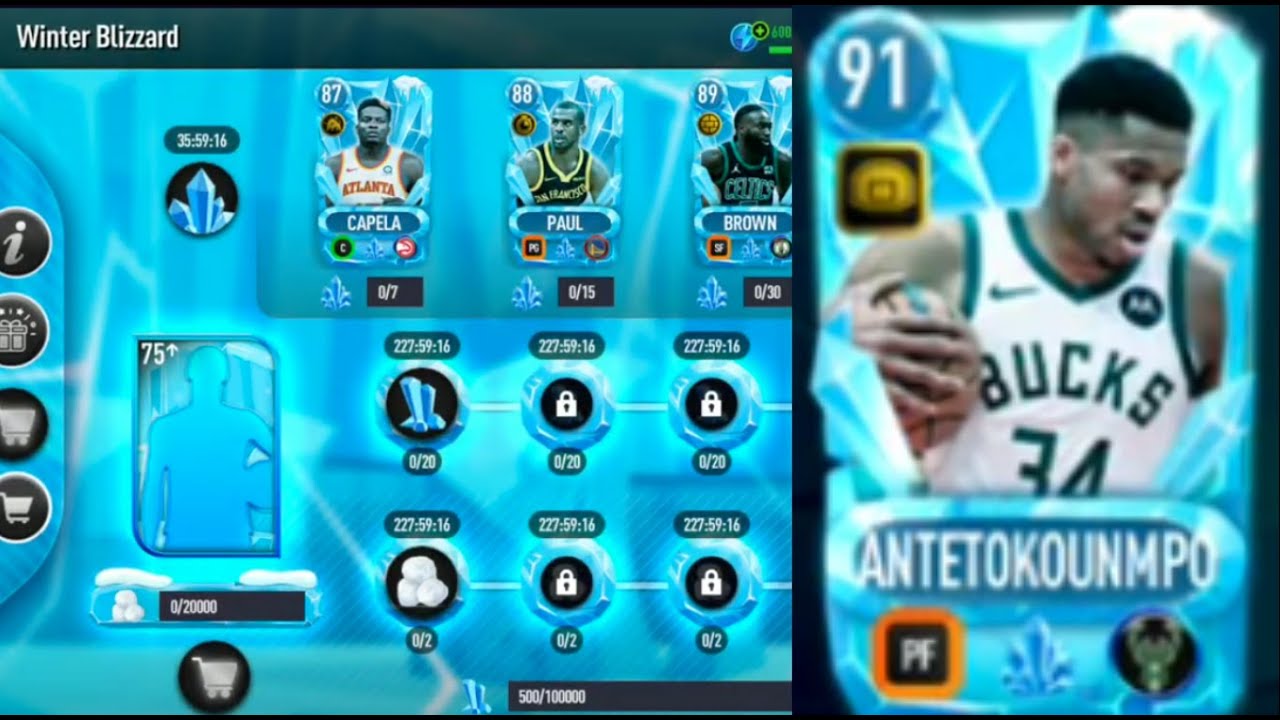 The Breakdown Of The New Winter Blizzard Promo In NBA LIVE MOBILE ...