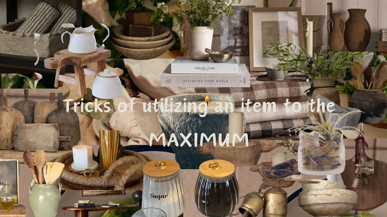 DECORATE LIKE A PRO / Get MAXIMUM VERSATILITY with These HOME ...