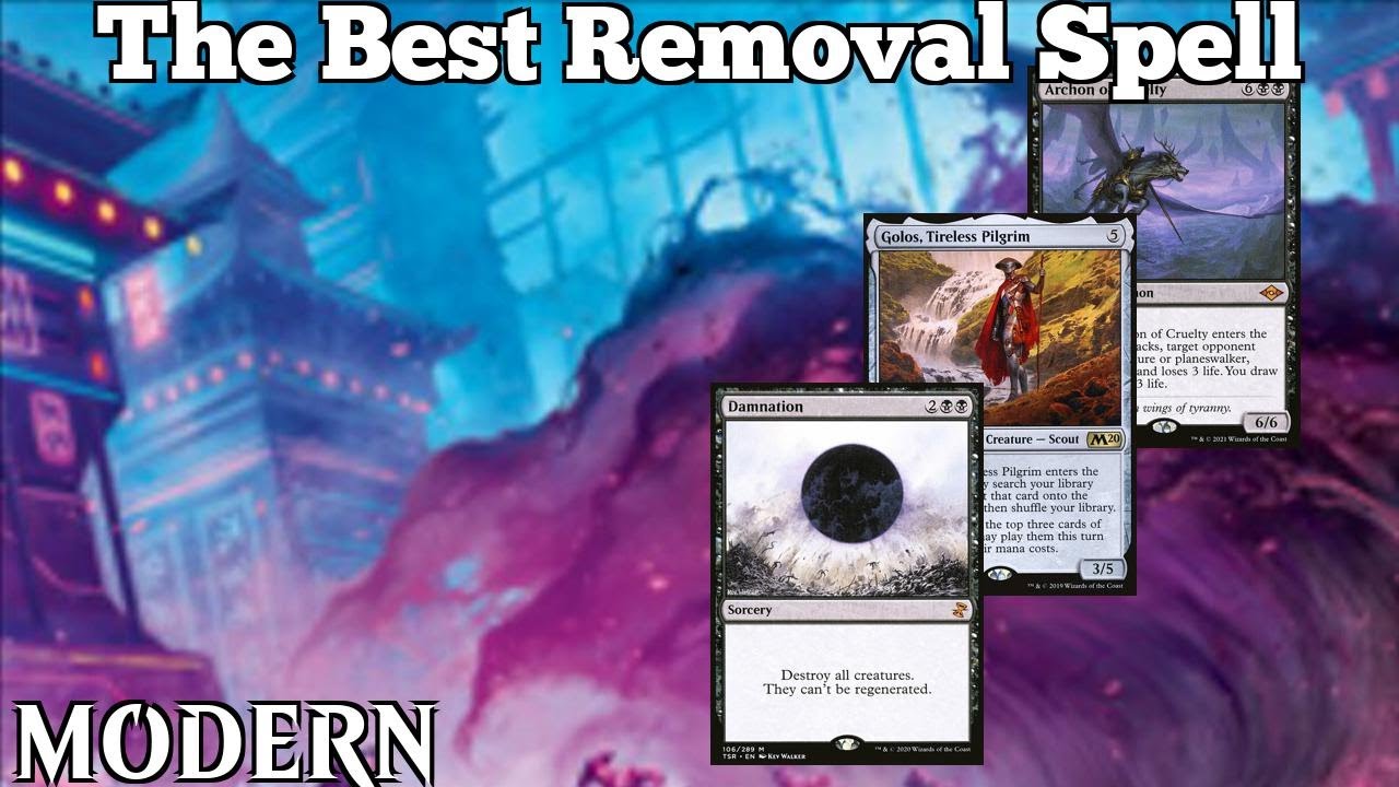 The Best Removal Spell | Mono Black 1.1 | Modern | MTGO - YouTube