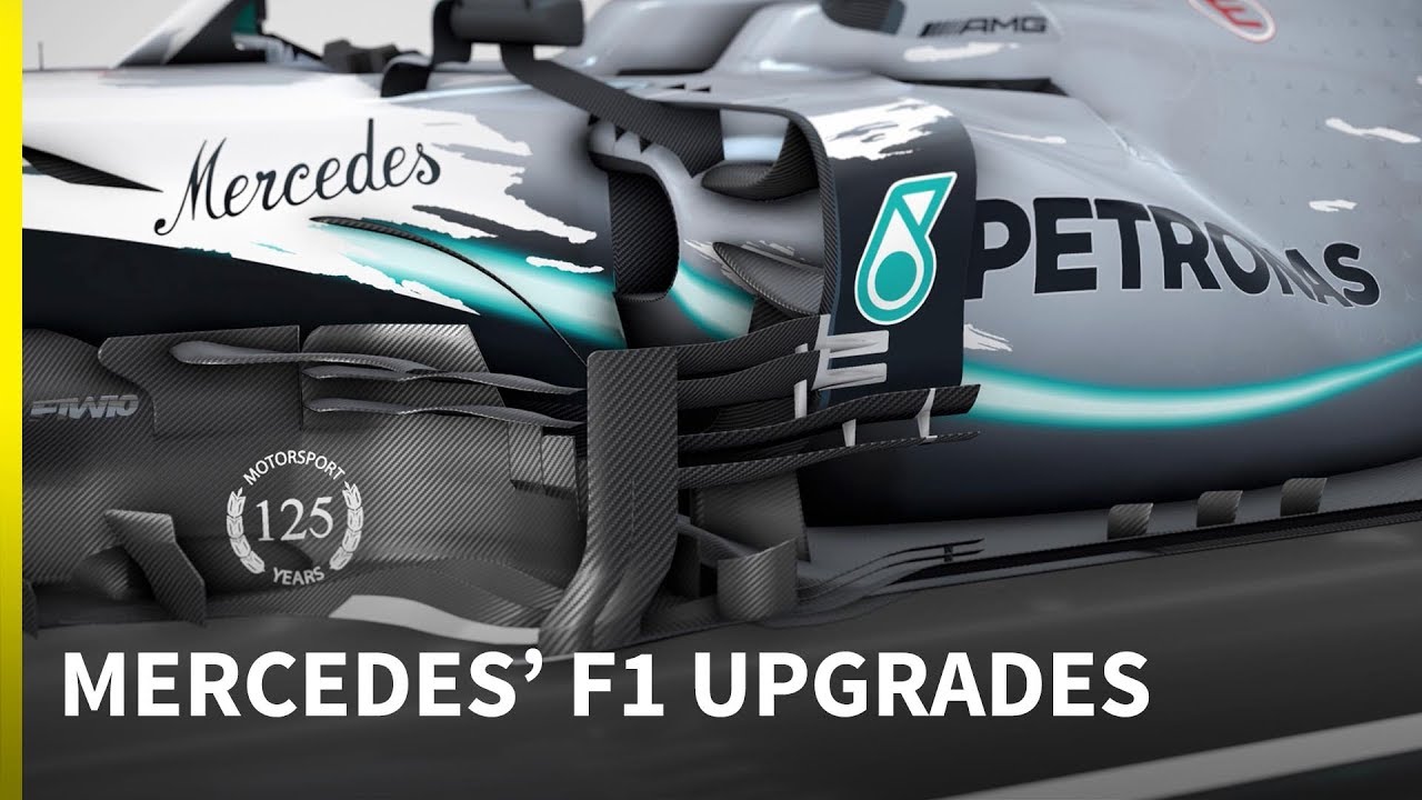 Mercedes' latest major F1 upgrade package - YouTube