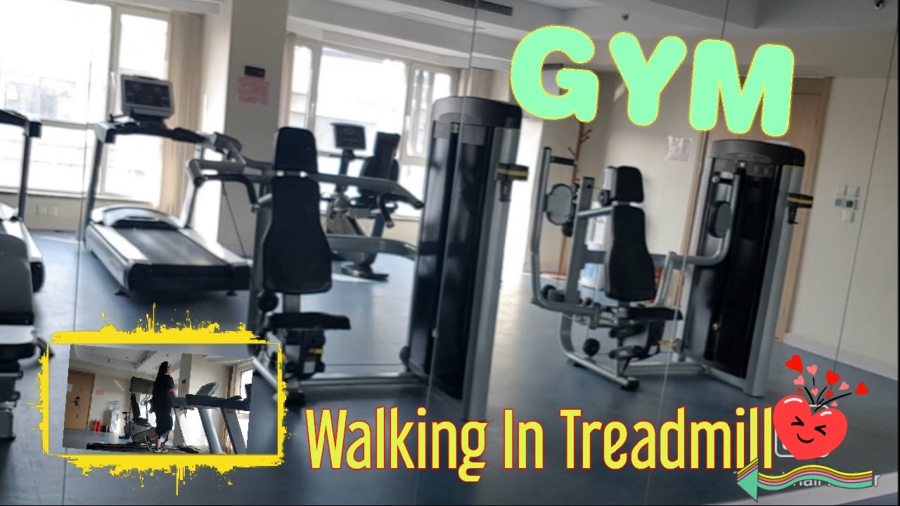 Amenities #1 GYM // Thread Mill Walking // Exercise Equipment In The ...