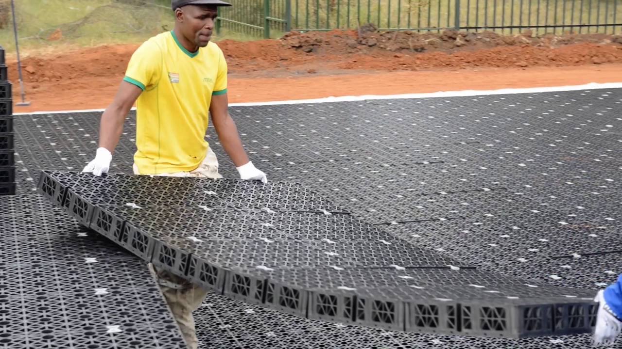 Installation of pre- Field in a box™ - YouTube