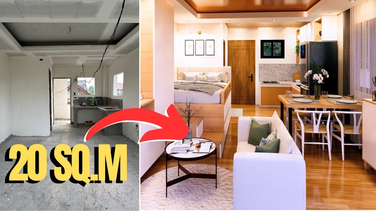 Smart IDEAS to Turn Your SMALL APARTMENT Into a DREAM Space - YouTube