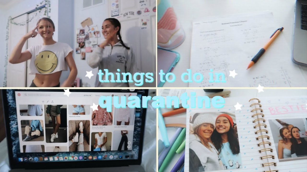 35 things to do while quarantined - YouTube