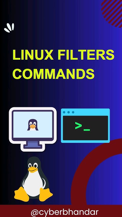 Use of Filters Commands ️ in Linux Terminal👊🏽 #shorts #linux #educationalvideo - YouTube