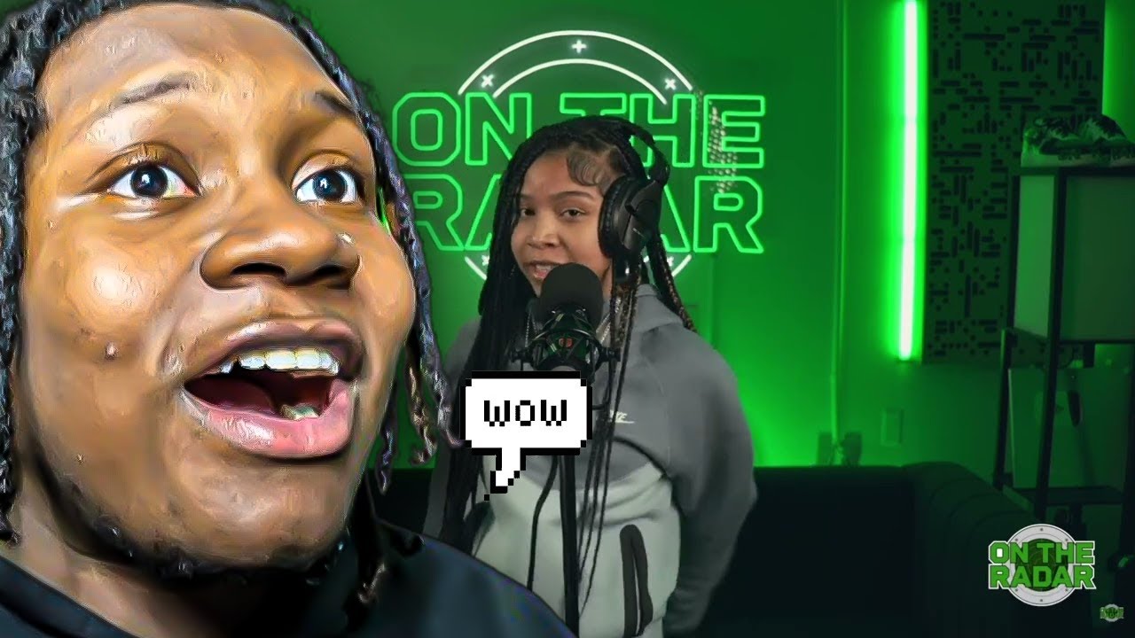 She's Only 16😧!!! The Star Bandz "On The Radar" Freestyle - YouTube