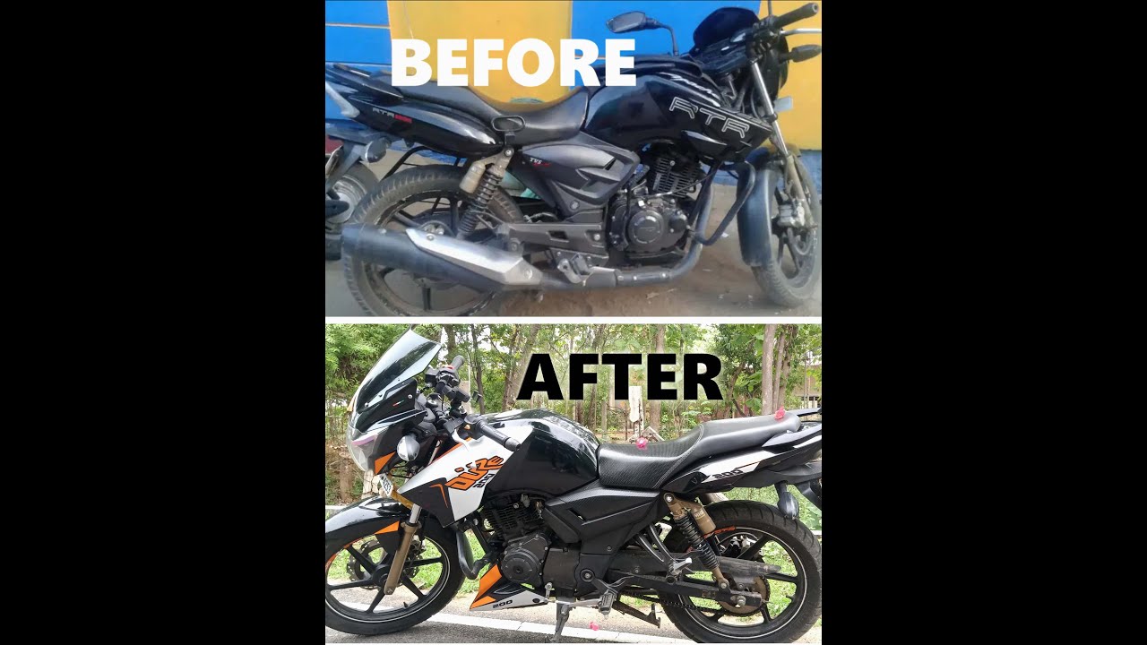 Apache Rtr 180 Stickering