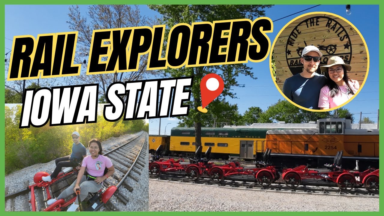EXPLORING IOWA STATE for a day| RAIL EXPLORERS USA| American ...