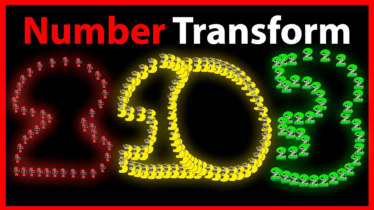 Alphabet Lore Number Snakes transform @EpicHoneyCombAnimates - YouTube