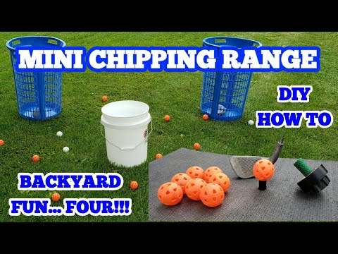 Backyard Games Golf | Mini Chipping Range - YouTube