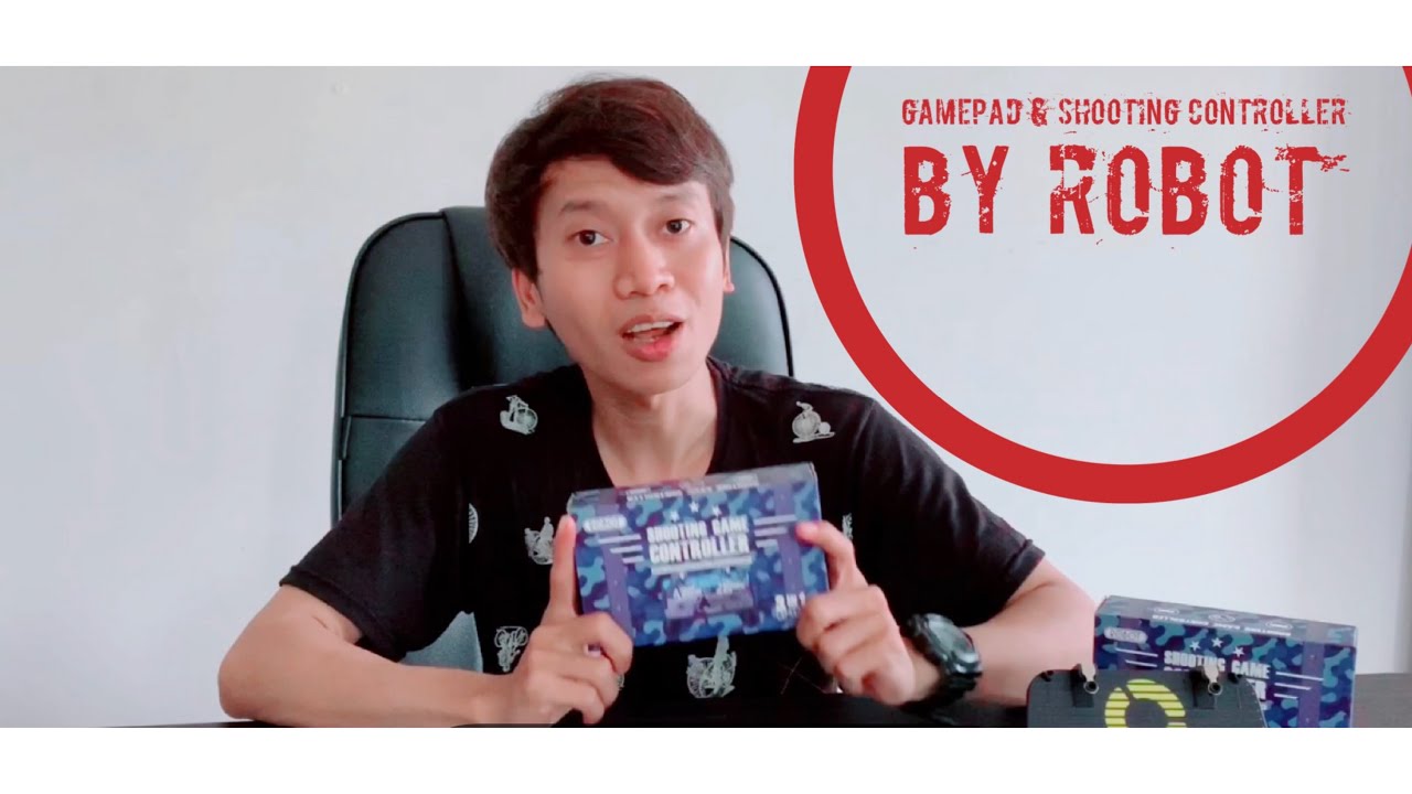 unboxing gamepad ROBOT RTGP03 - YouTube