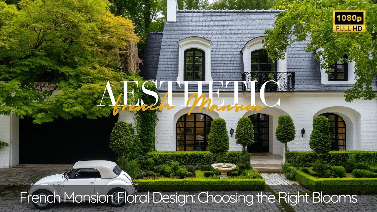French Mansion Floral Design: Choosing the Right Blooms - YouTube