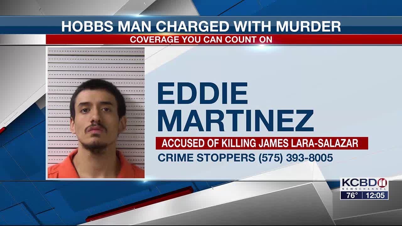 Hobbs man charged with murder - YouTube
