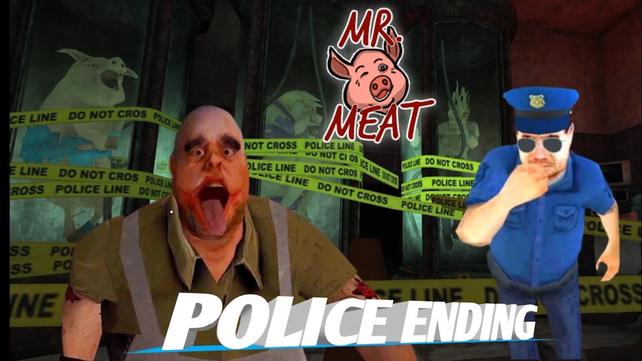 Mr meat last ending full gameplay || Police escape - YouTube