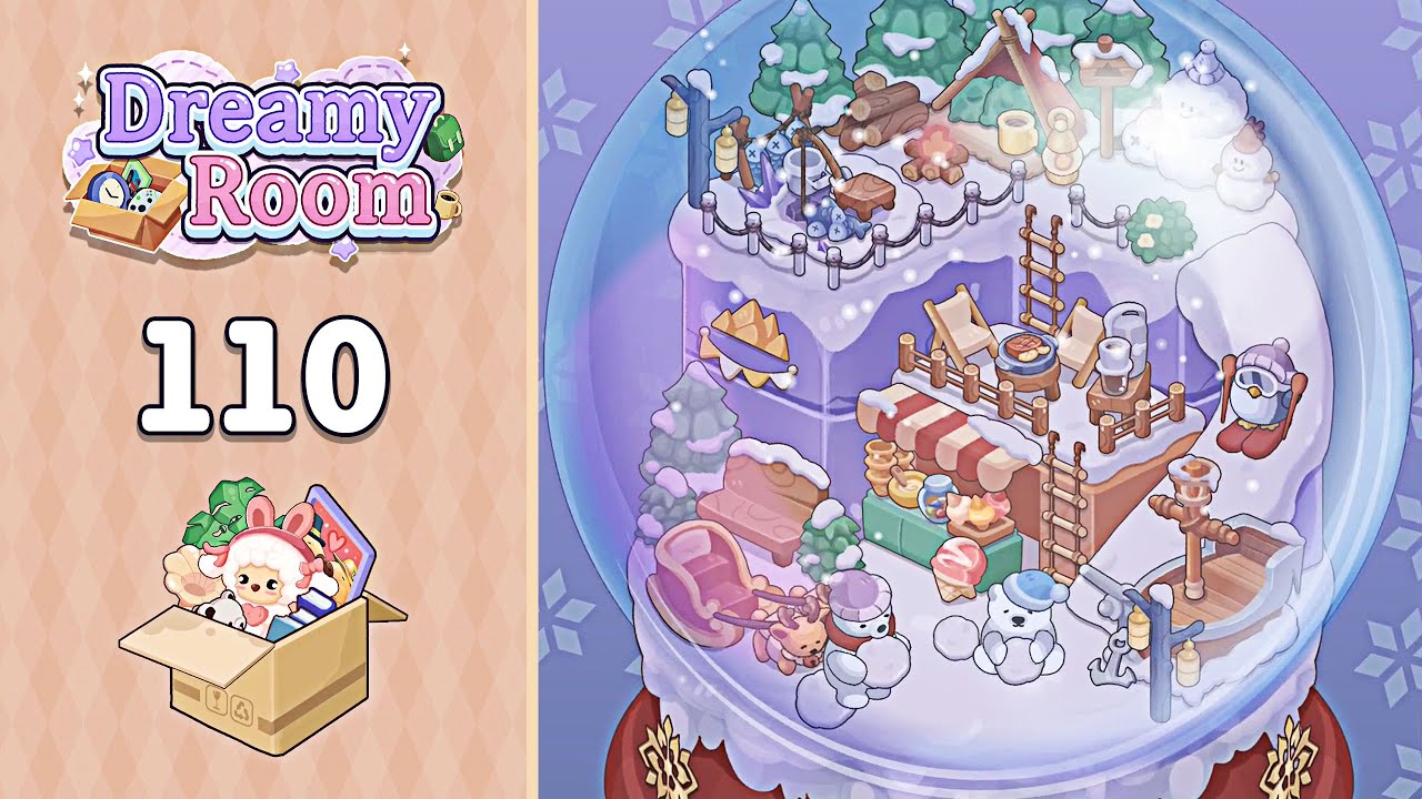 Dreamy Room Level 110 Winter Wonderland Snow Globe | Every Puzzle ...