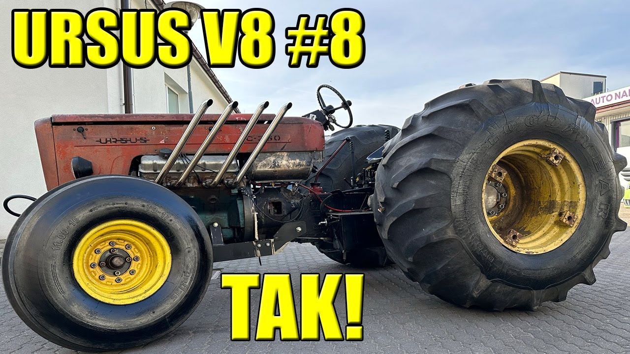 URSUS V8 #8 PROJEKT ZABRNĄŁ W NIEZNANE REWIRY, KOŁA, ORBITROL, PROBLEMY ...