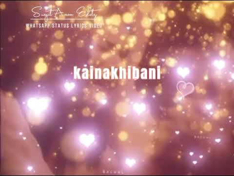 sambal wangna manipuri sad song //lyrics video whatsapp status video