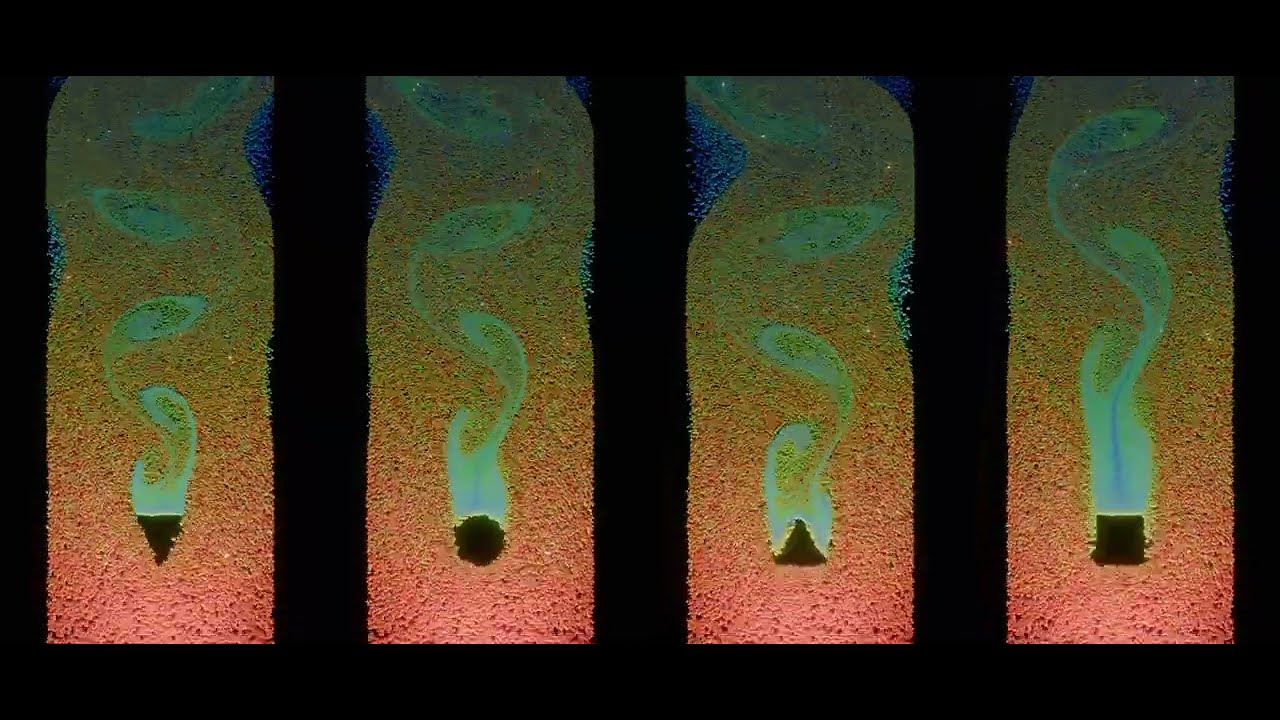 fluid simulation (LBM) using geometry nodes (W:H = 1:1) - YouTube