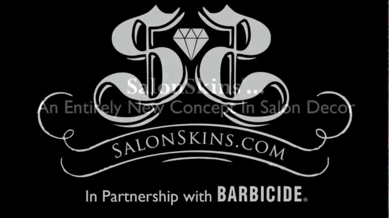 Salon Skins Decorative Barbicide Jar Wrap - YouTube