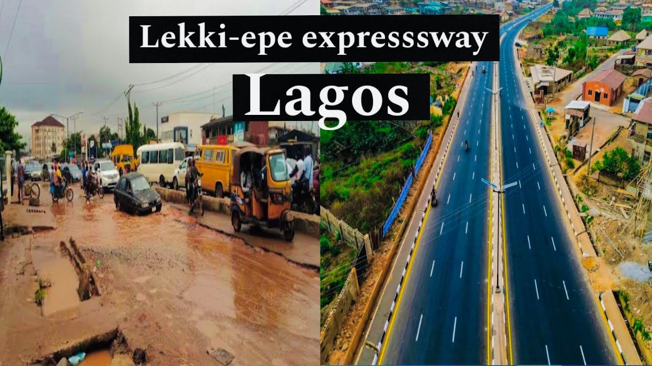 See The Transformation Of Lekki Epe Express Way 100km - YouTube