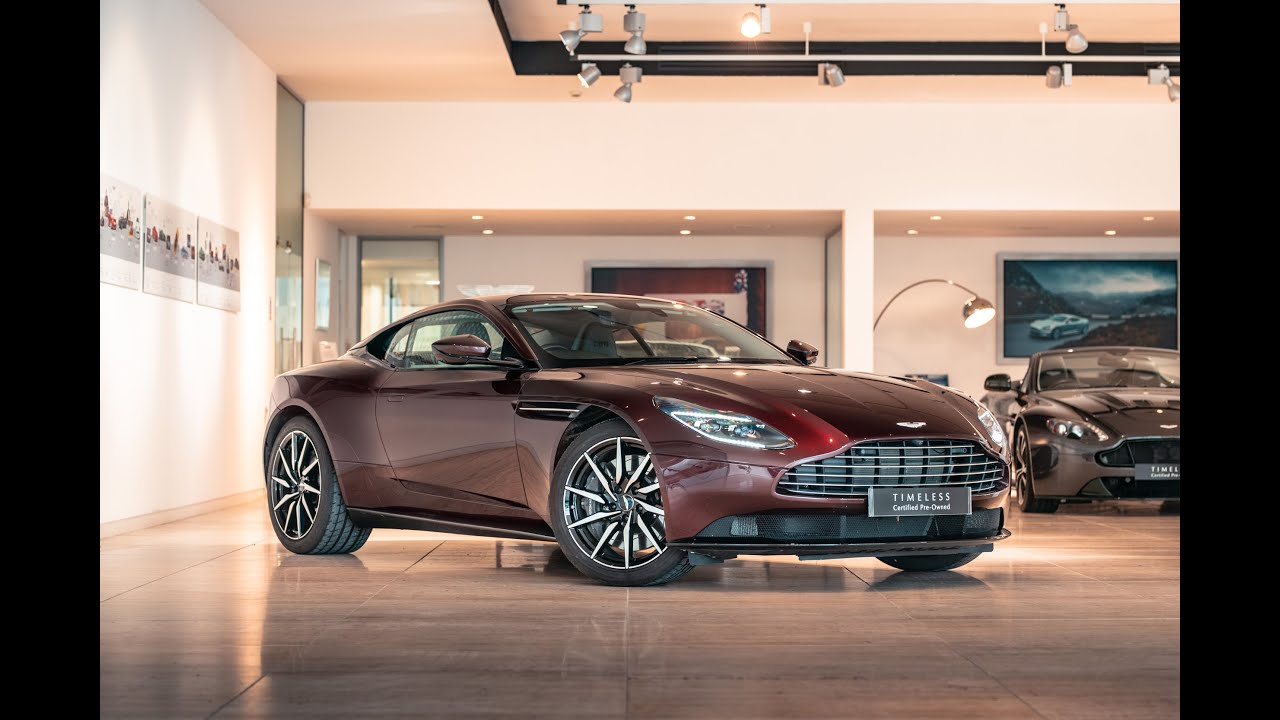 2018 DB11 V8 in Divine Red - YouTube