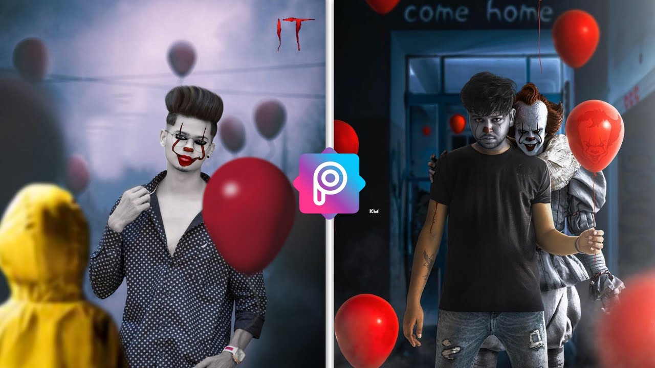 It Movie Joker Concept Photo Editing | Viral PicsArt Photo Editing ...