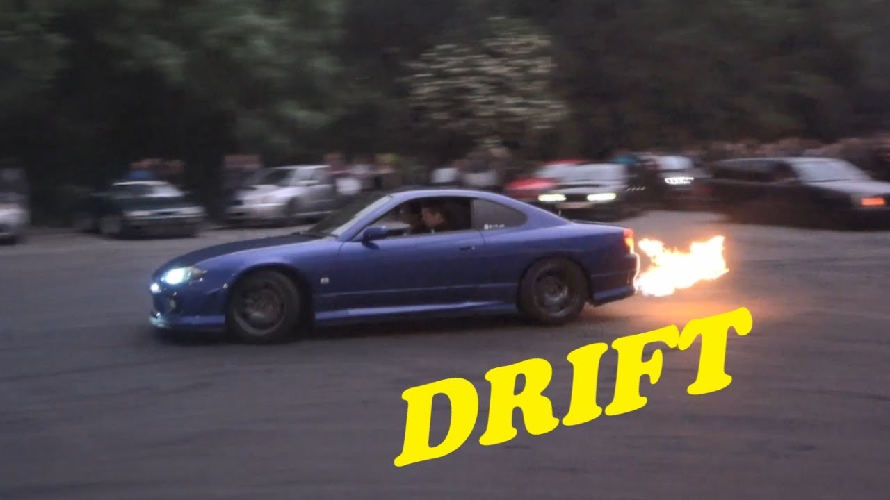S15 Spits FLAMES While Drifting At Street Meet! - Car Culture UK Finale ...
