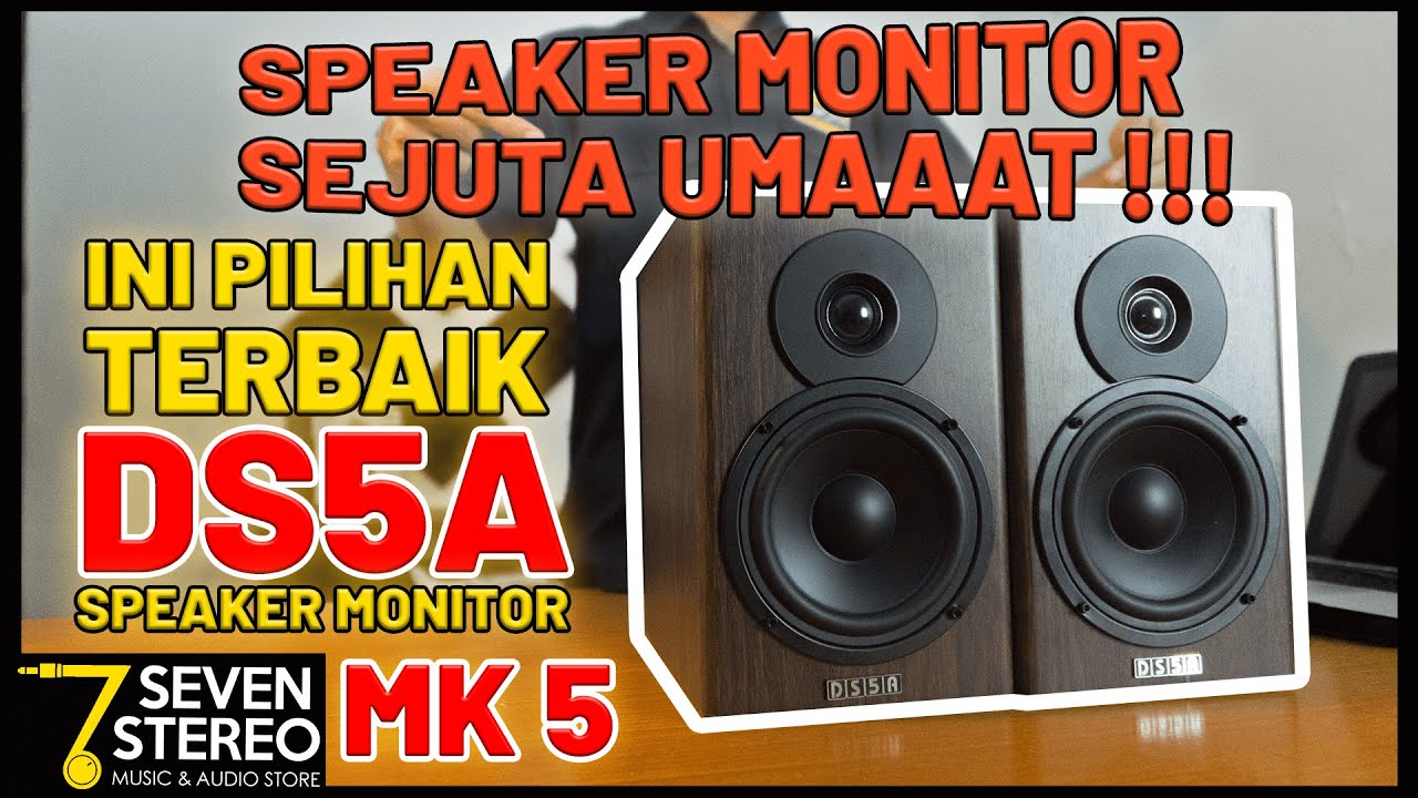 REVIEW INDONESIA SPEAKER MONITOR DOLPHIN SOUND DS5A MK5 | SPEAKER ...
