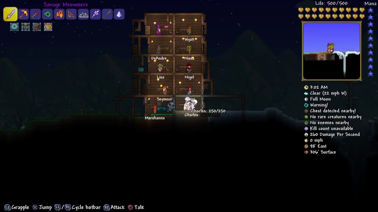 Terraria trading and exploring with macca gamer - YouTube
