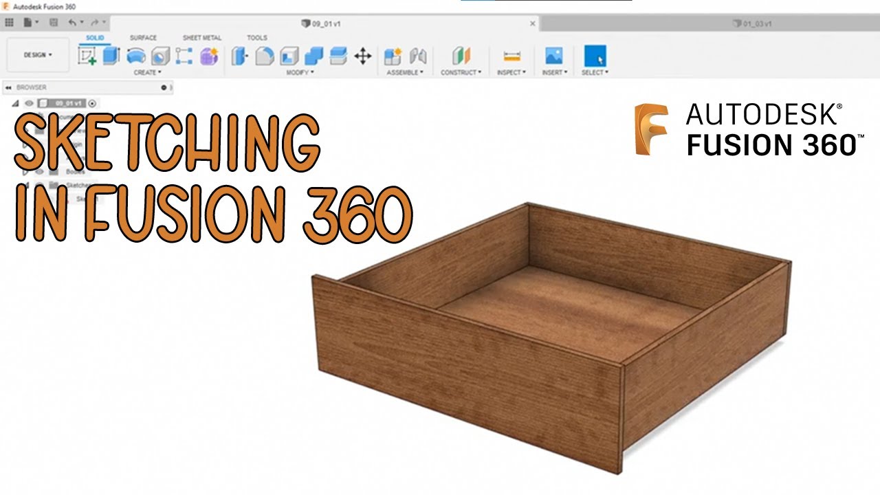How to Sketch in Fusion 360 - Full Essential Training - YouTube