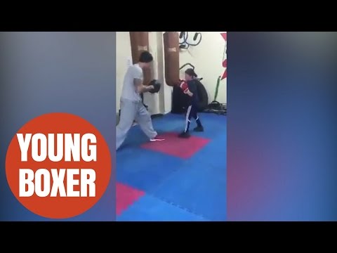 10YO Boxing Star Has Taken The Internet By Storm With Video Of Impressive Boxing Skills