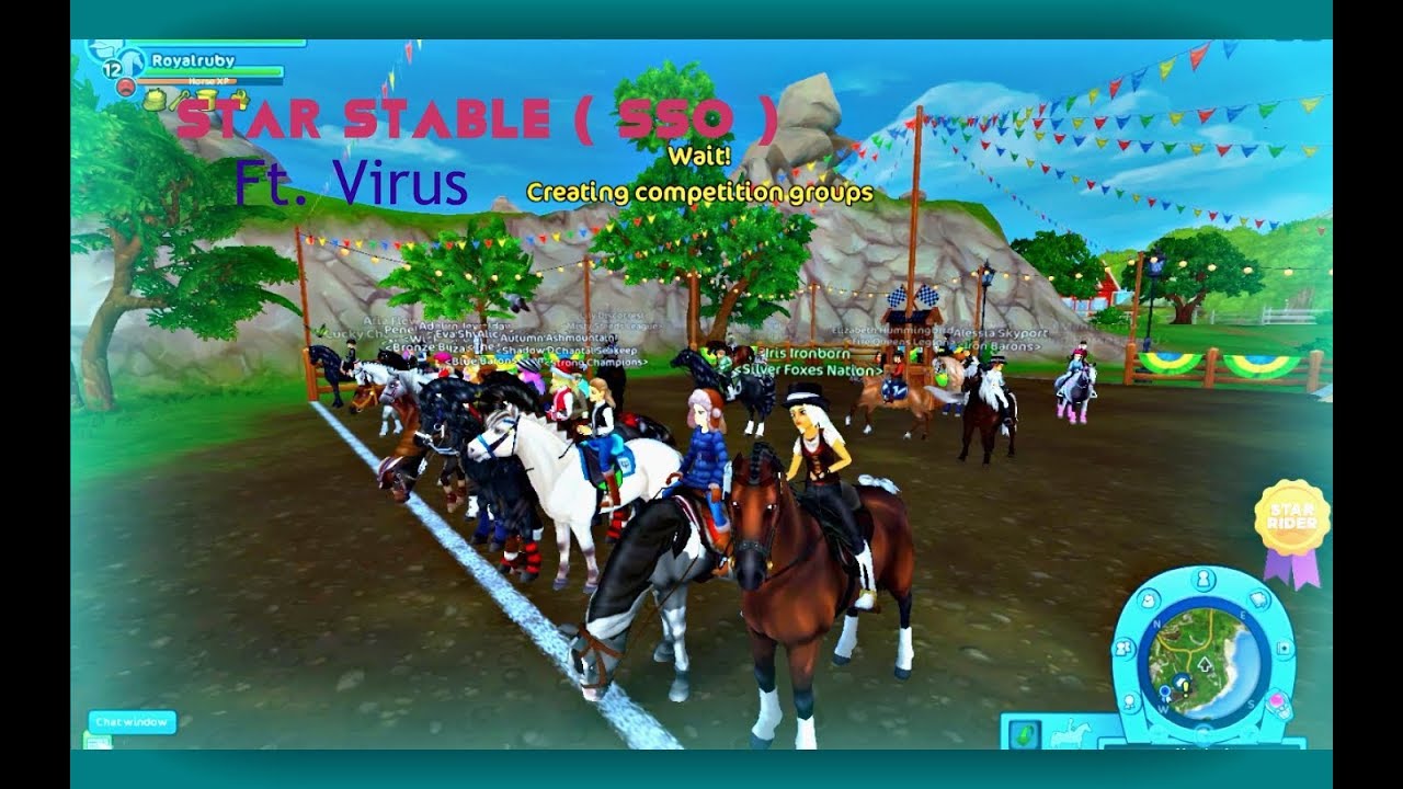 Star Stable ( SSO ) Racing w/ Virus - YouTube