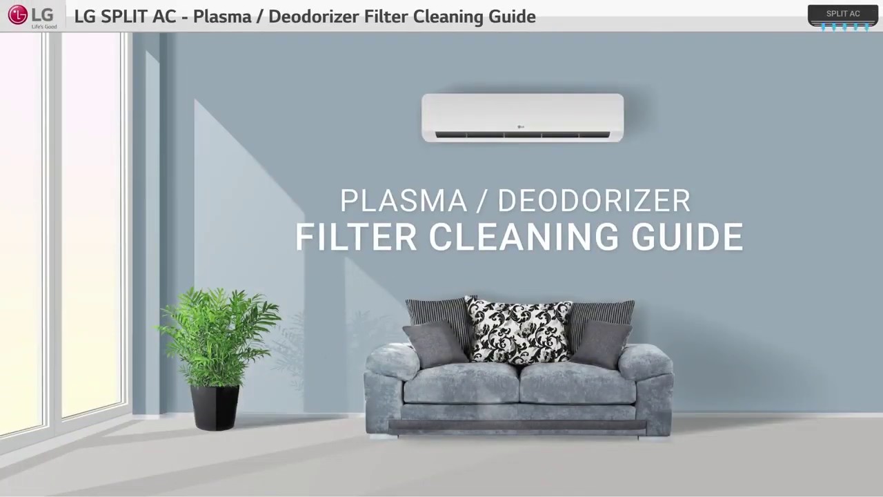LG Split AC - Plasma & Ionizer Function - YouTube