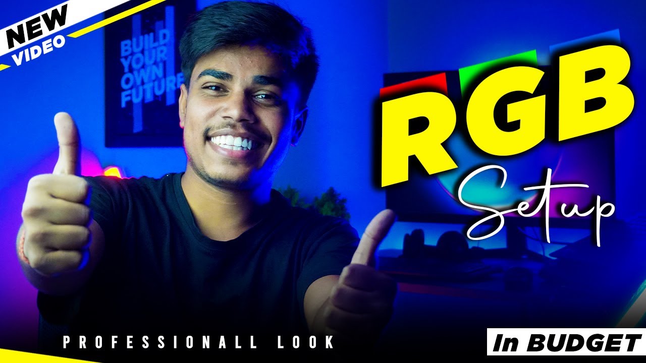 Budget RGB Lighting Setup For Youtube that Looks EPIC! - Budget RGB ...