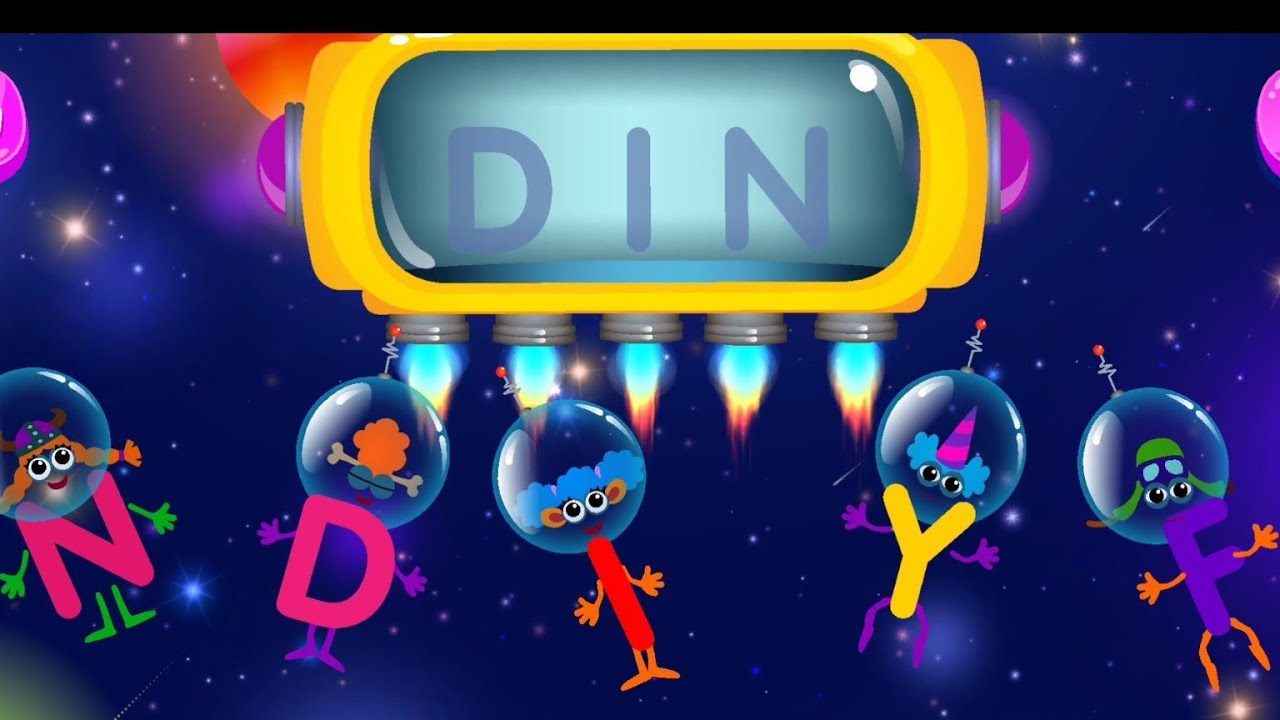 LEARN ALPHABET WITH READING ACADEMY LEARN TO READ 4 - BINI GAMES - YouTube