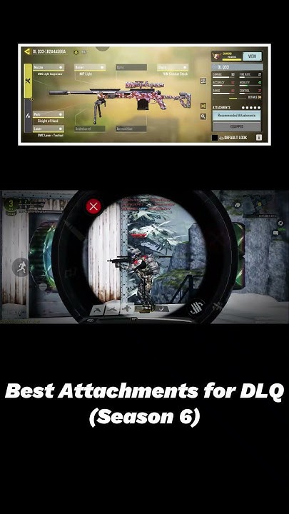 BEST FAST🔥NEW ADS+LOW HITMARKER DLQ33 Gunsmith Setup! BEST DLQ33 Loadout? DLQ33 CODM Attachments ...