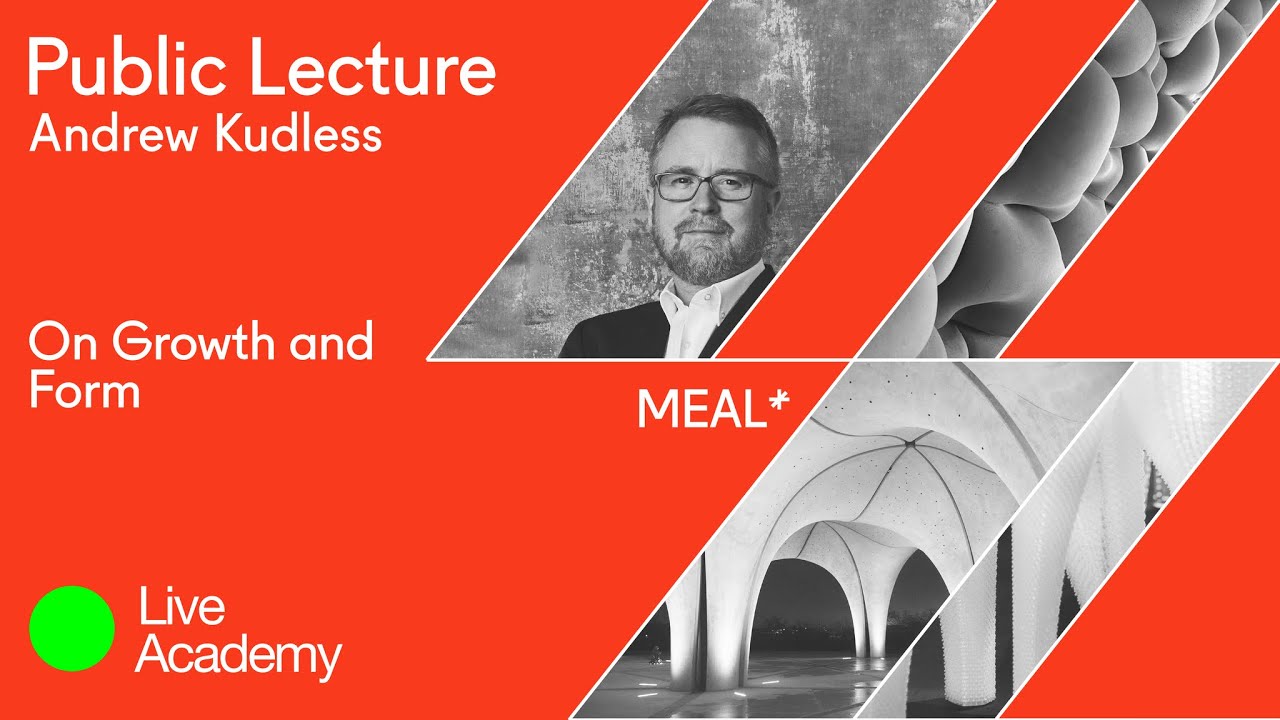 Public Lecture X Andrew Kudless - Live Academy - YouTube