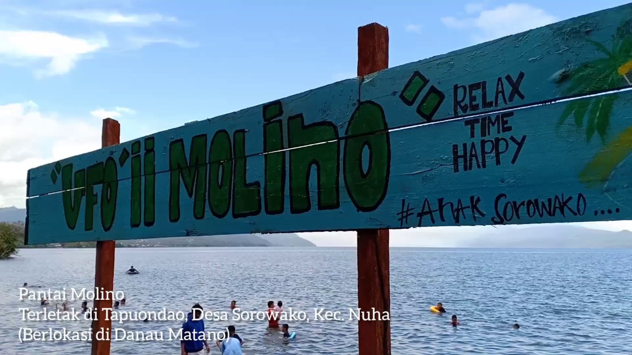 Pantai Molino Danau Matano Sorowako - YouTube